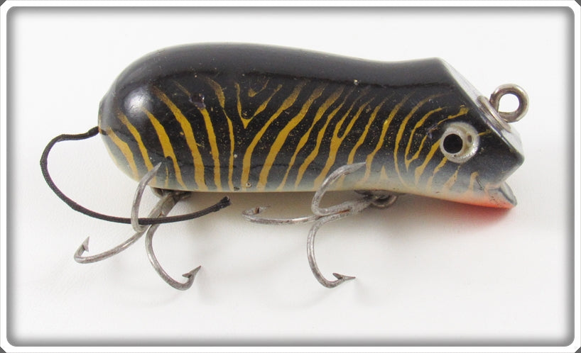 Vintage Shakespeare Tiger Stripe Genuine Swimming Mouse Lure For Sale ...