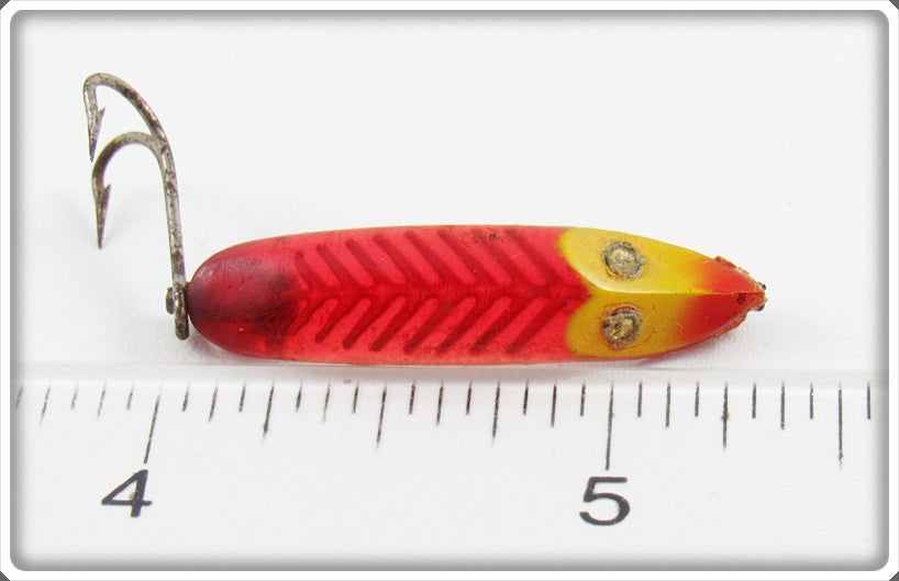 Vintage Paul Bunyan Red White Ribs Fly Rod Dodger Lure For Sale | Lure ...