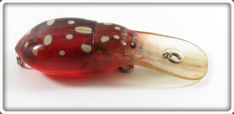 Storm Red White Spots Bug Plug Lure For Sale | Lure Lagoon