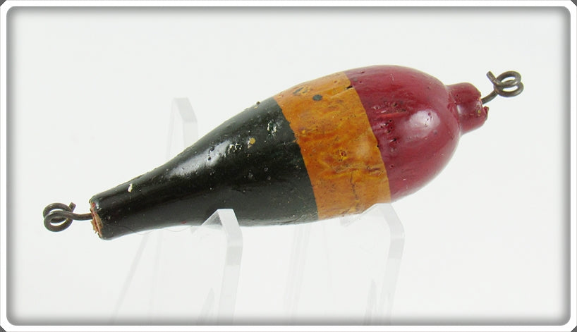 Vintage Red, White & Green Bobber For Sale | Lure Lagoon