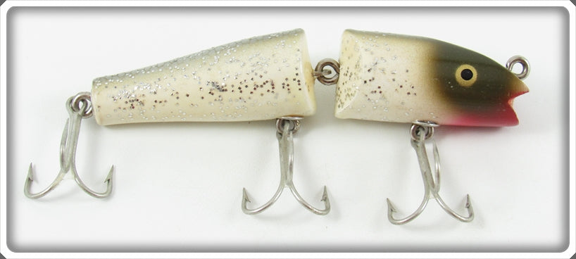 Vintage Creek Chub Silver Flash Jointed Darter Lure For Sale | Lure Lagoon